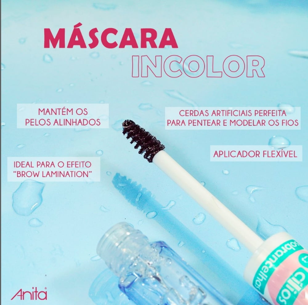 Anita Rimel Máscara Incolor para Cílios e Sobrancelhas